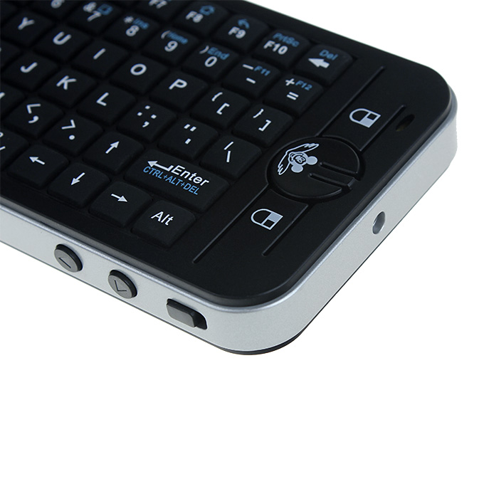 3 in 1 iPazzPort 2.4GHz Mini Fly Air Mouse Wireless QWERTY Keyboard