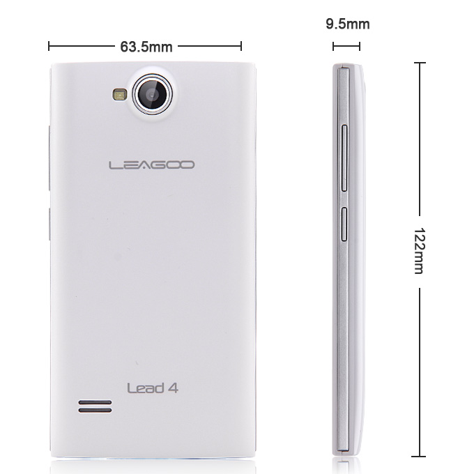 Leagoo Lead 4 MTK6572 4" Android 4.2 Smartphone 512MB 4GB WVGA 3MP 3G