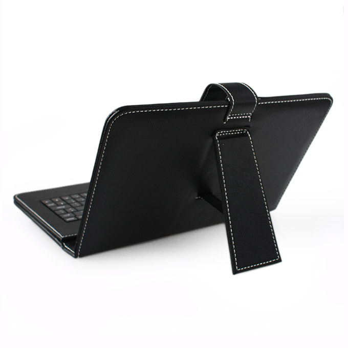 7 inch Tablet PC Micro USB Keyboard Leather Case Cover