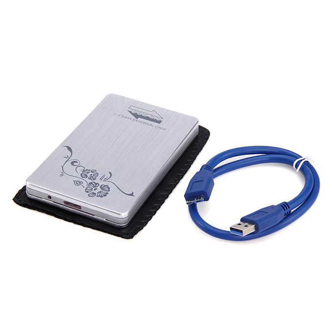 USB 3.0 to SATA 2.5'' External Case USB 3.0 to Serial ATA HDD Case