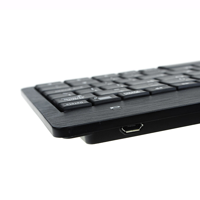 7 inch Aluminum BT Wireless Mini Keyboard for Android Tablet PC
