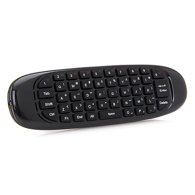 2.4GHz Wireless Keyboard 10m Remote+Keybord+Somatic Game Handgrip