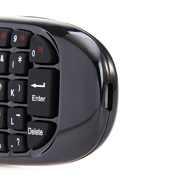2.4GHz Wireless Keyboard 10m Remote+Keybord+Somatic Game Handgrip
