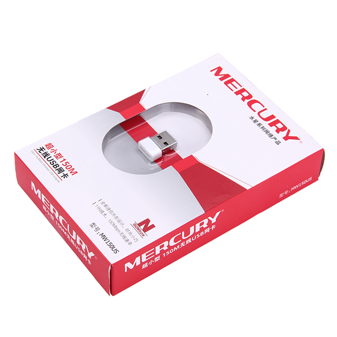 MERCURY MW150US Nano USB 2.4GHz 802.11b/g/n Wireless Network Adapter