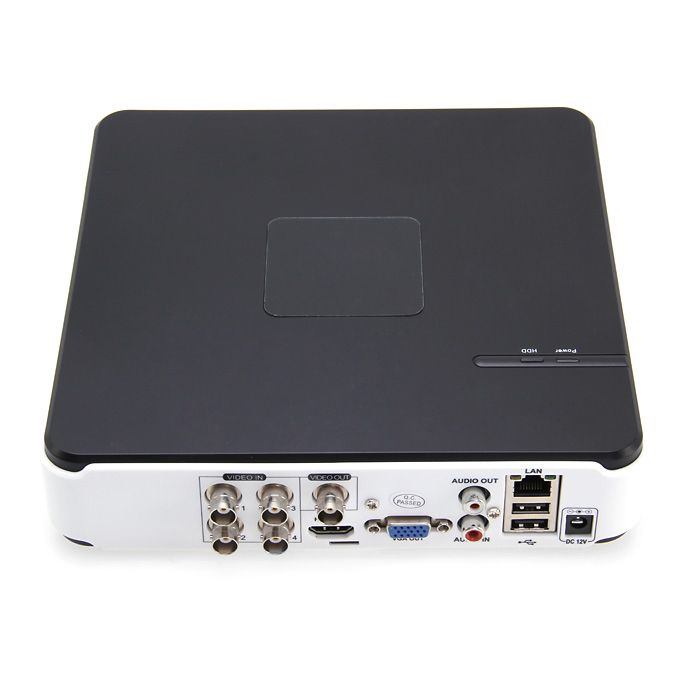 PAL H.264 D1 4CH CCTV DVR Network HDD Digital Video Recorder VGA / RJ45 ...