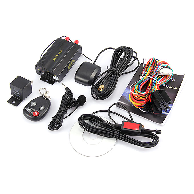 TK103B Car GPS Tracker With Remote Control GPS/GSM/GPRS GLOBAL Track