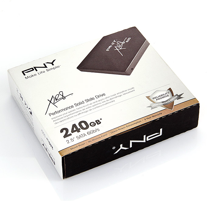 PNY XLR8 240GB 2.5" SATA III SSD Internal Hard Disk Drive