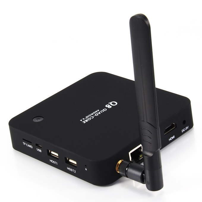 Q8 RK3288 Quad Core 1.8GHz Android 4.4 TV BOX 2G/8G 2.4/5G WIFI BT
