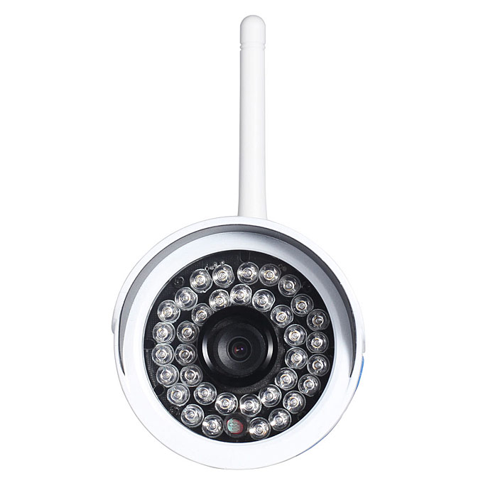 WiFi 1/4" CMOS 1.0MP WiFi 720P Waterproof Metal CCTV IP Camera