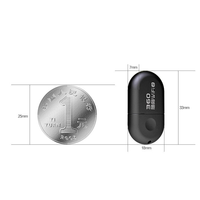 360 2nd Mini 150Mbps USB Wifi Wireless Broadband Router Adapter Modem