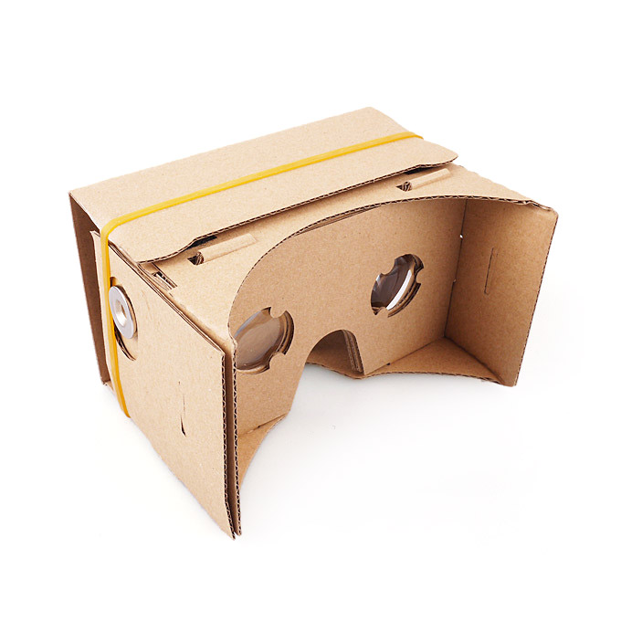 Google Cardboard Virtual Reality 3D Glasses with NFC Tag