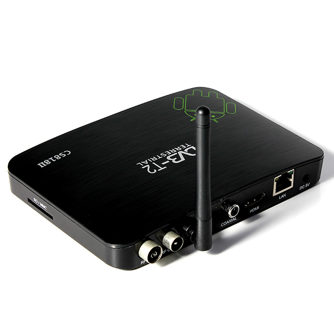 CS818II 8726-MX Android TV Box 1G/8G DVB-T DVB-T2 DLNA Miracast