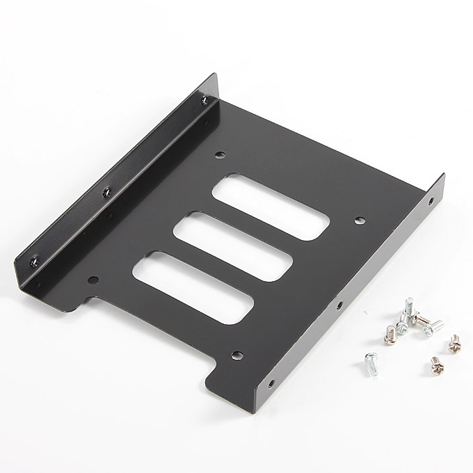 Steel 2.5" SSD HDD to 3.5" Solid State Hard Drive Rack Bracket