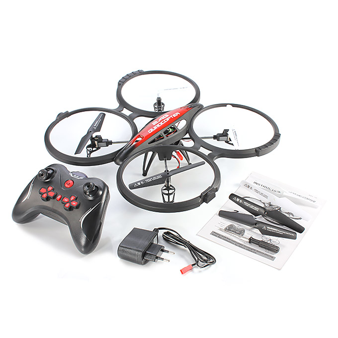 L6036 4-CH 2.4GHz RC Quadcopter UFO 0.3MP Camera Gyro LED Light RTF