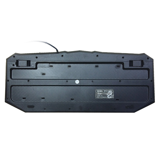 Delog DY-703 Waterproof USB Wired 107-Key Gaming Keyboard