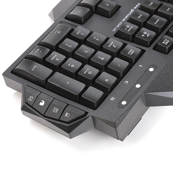 Genius G7 USB Wired 112 Key Gaming Keyboard + 6D Mouse Combo