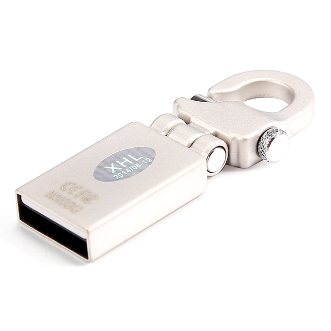 PNY Mini Hook 8G USB 2.0 Steel Flash Drive U Disk Memory Stick