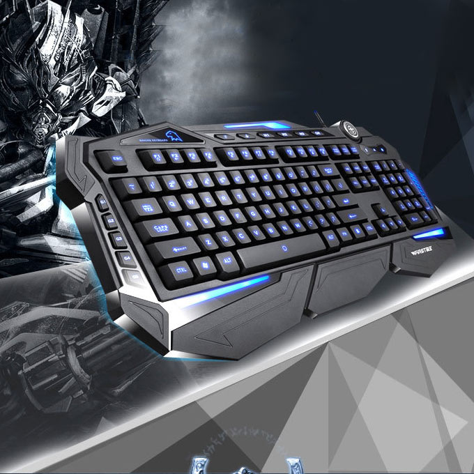 WFIRST X9 Wired USB Programme Gaming Keyboard w/ Customizable Set