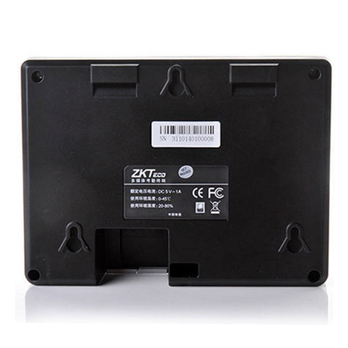 Facial Recognition Time Attendance Punch Card Machine