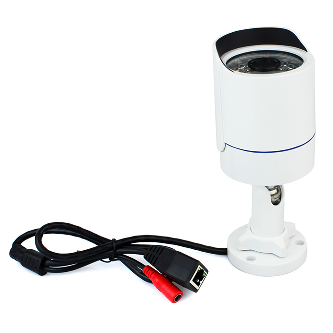 1/4" CMOS Sensor 720P Day&Night Wired IP Camera System NVR Kit