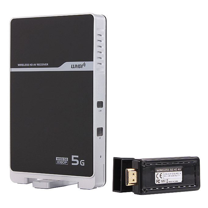 1080p 5G Video Wireless HDMI AV Kit Transmitter Receiver Extender