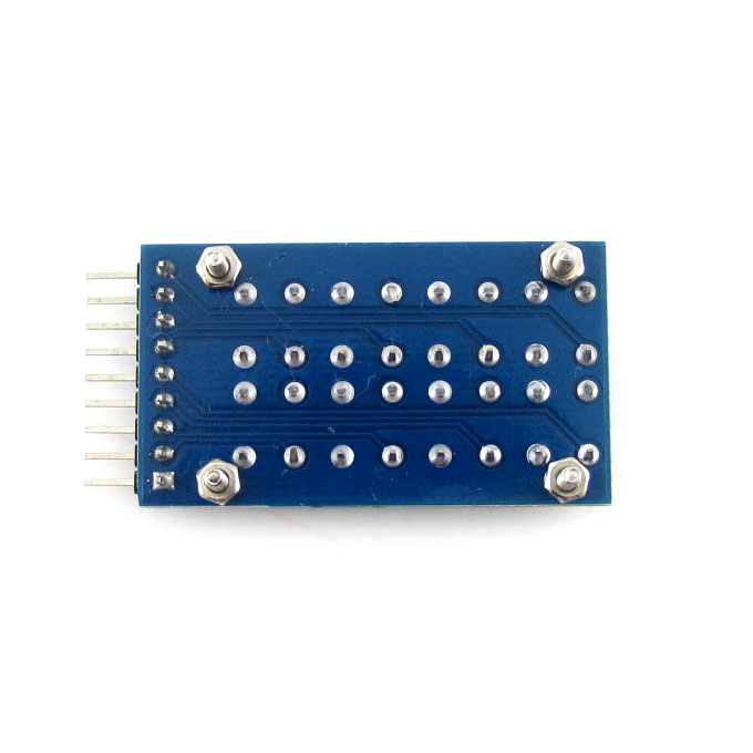 8 Single Push Button in 1 Board 4*2 2*4 Matrix Keyboard Single Key