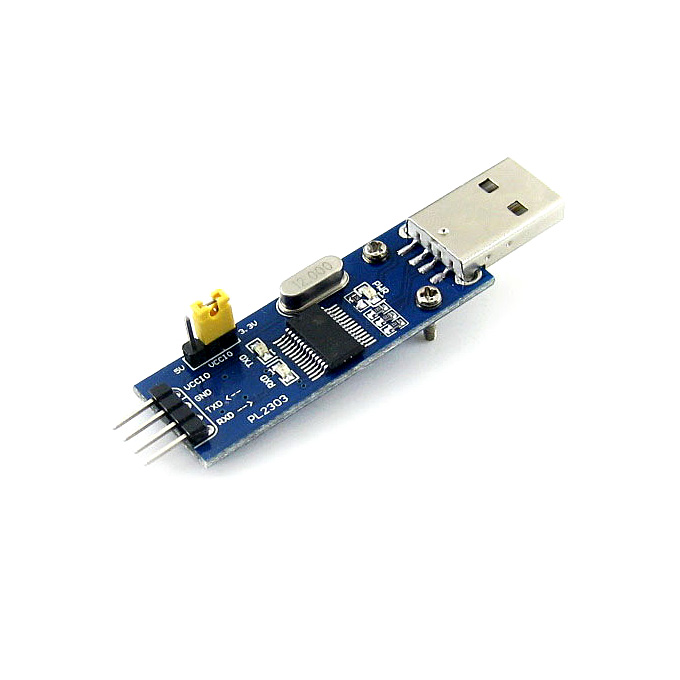 PL2303 USB to UART Solution with USB Type A Connector