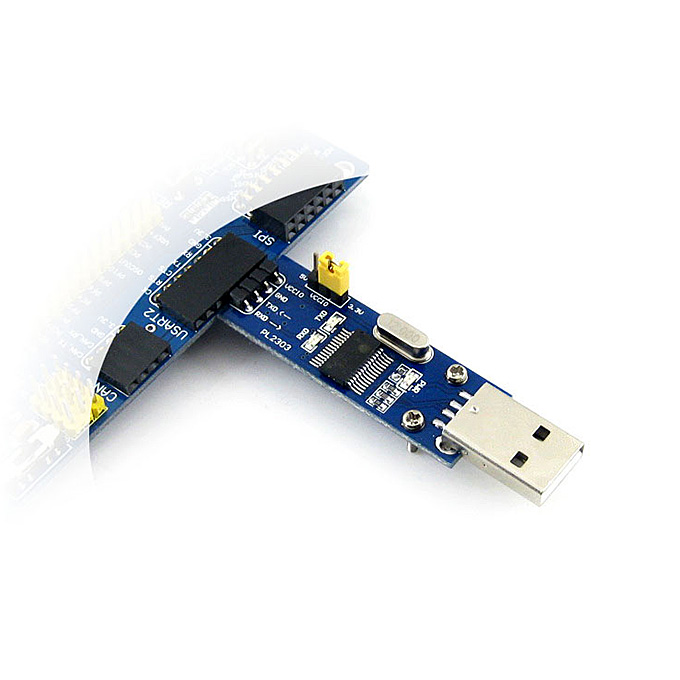 PL2303 USB to UART Solution with USB Type A Connector