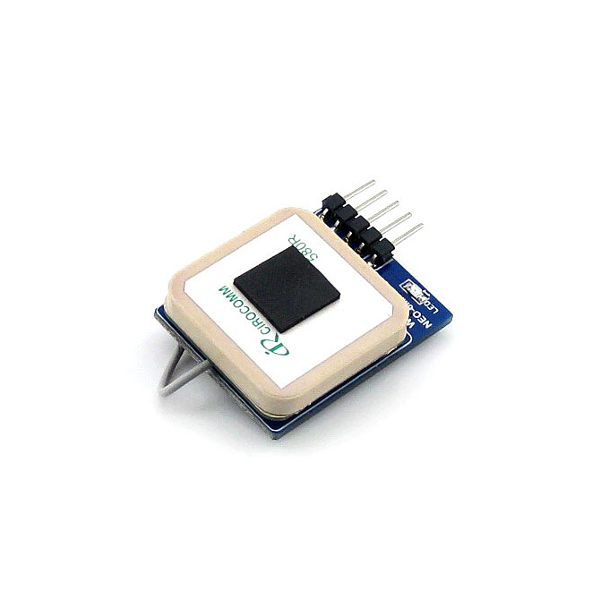 UART GPS Module U-blox NEO-6M Onboard Curved / Horizontal Pinheader