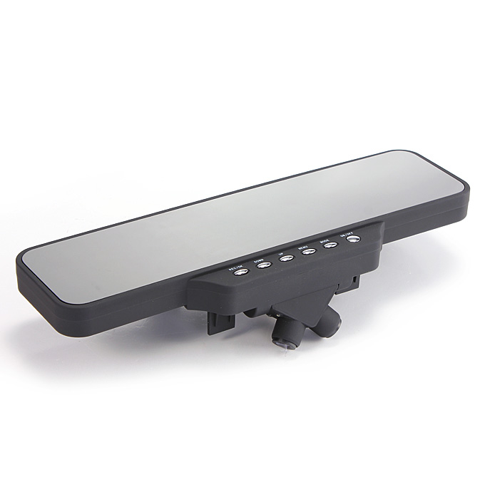 10 4.3" LCD 5M CMOS Sensor Dual Camera Car DVR DVR Rearview Mirror