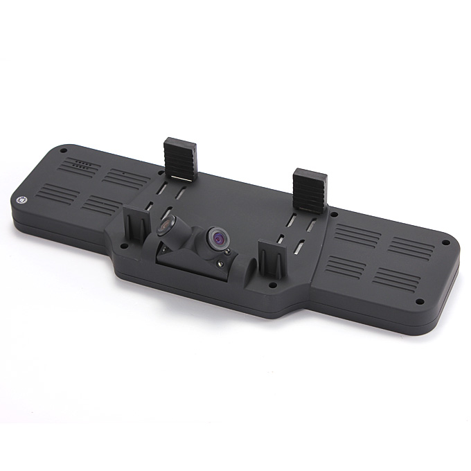 10 4.3" LCD 5M CMOS Sensor Dual Camera Car DVR DVR Rearview Mirror