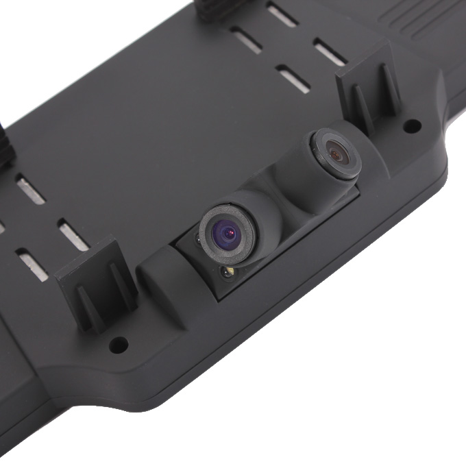 10 4.3" LCD 5M CMOS Sensor Dual Camera Car DVR DVR Rearview Mirror