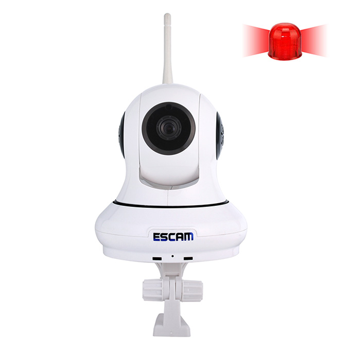 ESCAM Patron QF500 HD 1/4 CMOS 1.0Mega Pan/Tilt Wifi Alarm IP Camera