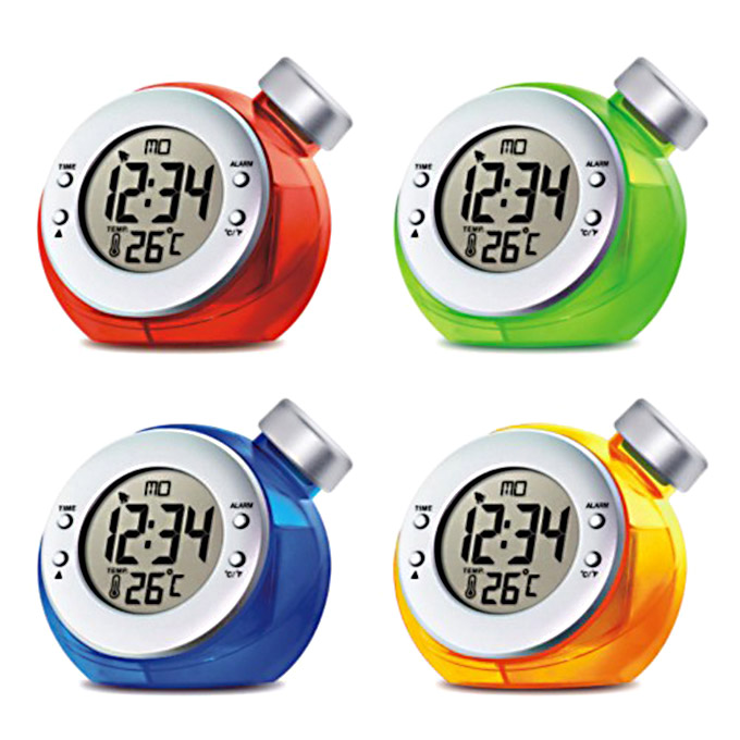 Amazing ST-1000R Magic Real Water Powered Alarm Clock