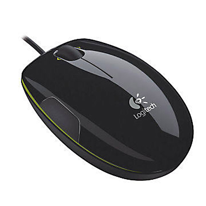 Logitech LS1 Mini Cute USB Wired Laser Mouse 800DPI for PC Computer