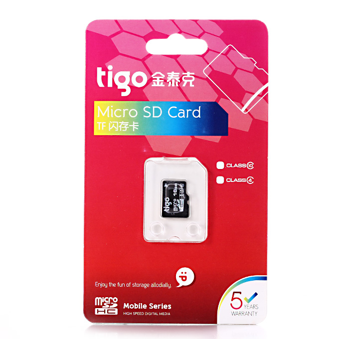 16GB Tigo Micro SD Card Class 10 TF Memory Card