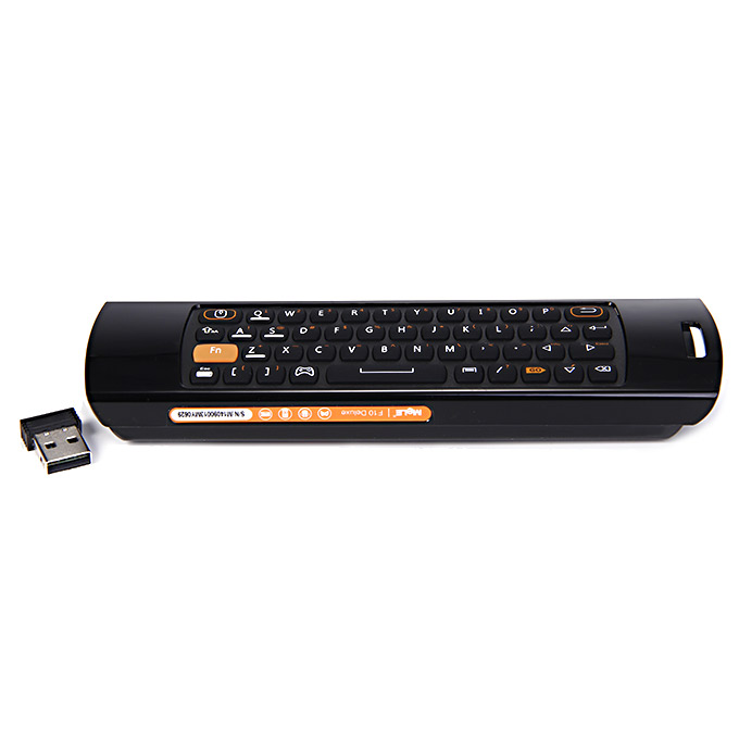 MeLE F10 Deluxe 2.4GHz Wireless Fly Air Mouse Keyboard 6 Axial Gyro