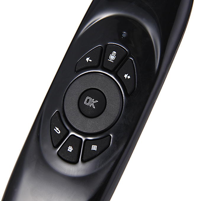 GK001 2.4GHz Air Mouse + English Keyboard for TV Motion Sensing Game