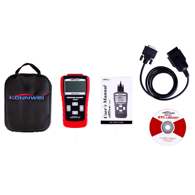 KW807 2.8" LCD OBDII / EOBD Auto Diagnosis Car Scanner