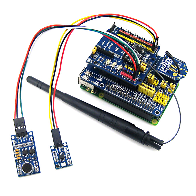 RPi Model B+ Accessories Pack (Type D) ARPI600 + MQ-5 Gas Sensor