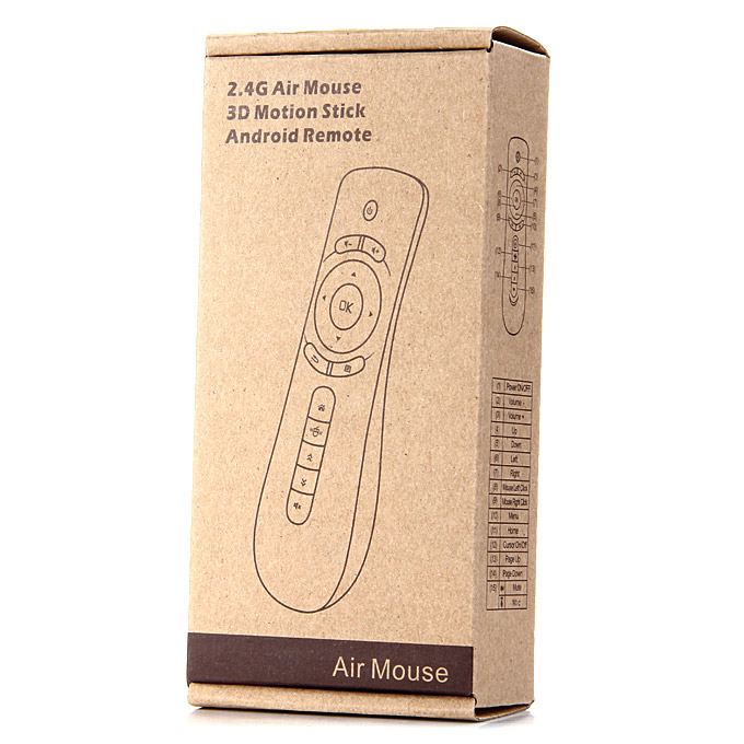 T2 2.4G Wireless Air Fly Mouse w/ 3D Motion Stick