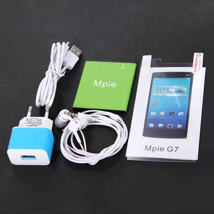 MPIE G7 MTK6582 5.0" 4G Smartphone 2GB+8GB Fingerprint Identification