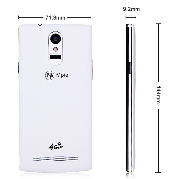 MPIE G7 MTK6582 5.0" 4G Smartphone 2GB+8GB Fingerprint Identification