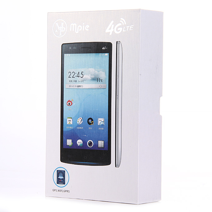 MPIE G7 MTK6582 5.0" 4G Smartphone 2GB+8GB Fingerprint Identification