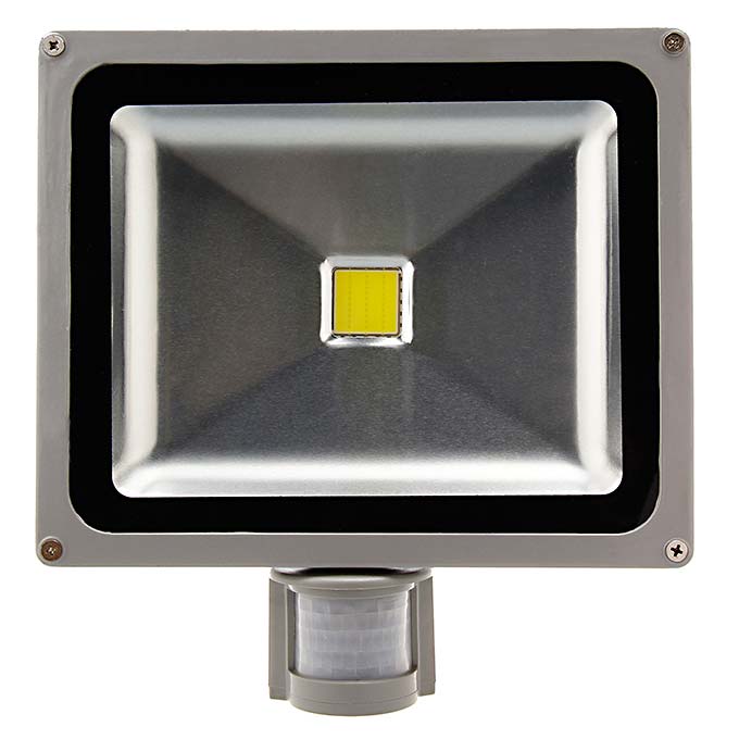 P65 10W 900Lm IR Infrared Motion Sensor LED Flood Light