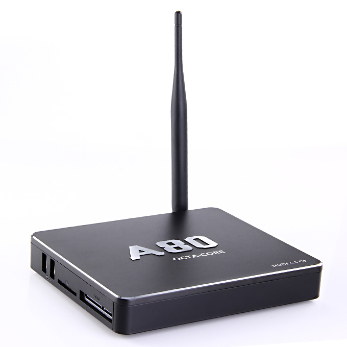 CS-Q8 A80 Octa Core Android Mini PC XBMC 4K 2GB RAM 802.11AC H.265