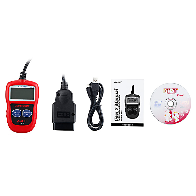 MS310 2" LCD OBDII / EOBD Code Reader Auto Diagnostic Scanner