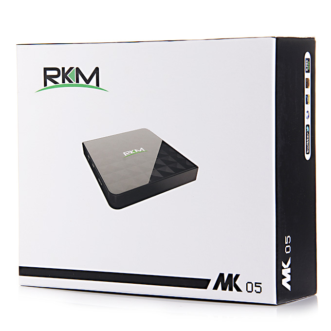 RKM MK12 Android 4K Internet TV Box Amlogic S812 2G RAM 2.4G/5G WIFI