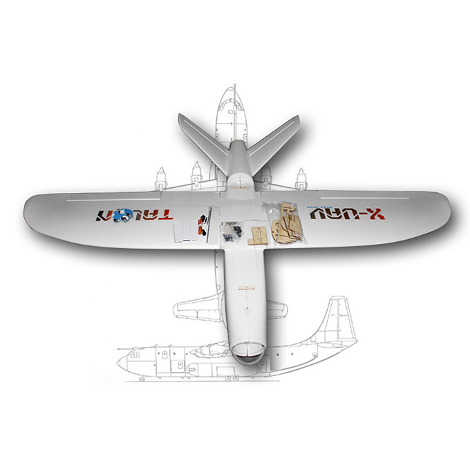 Talon X-UAV 1720mm FPV Plane Ultimate White Version