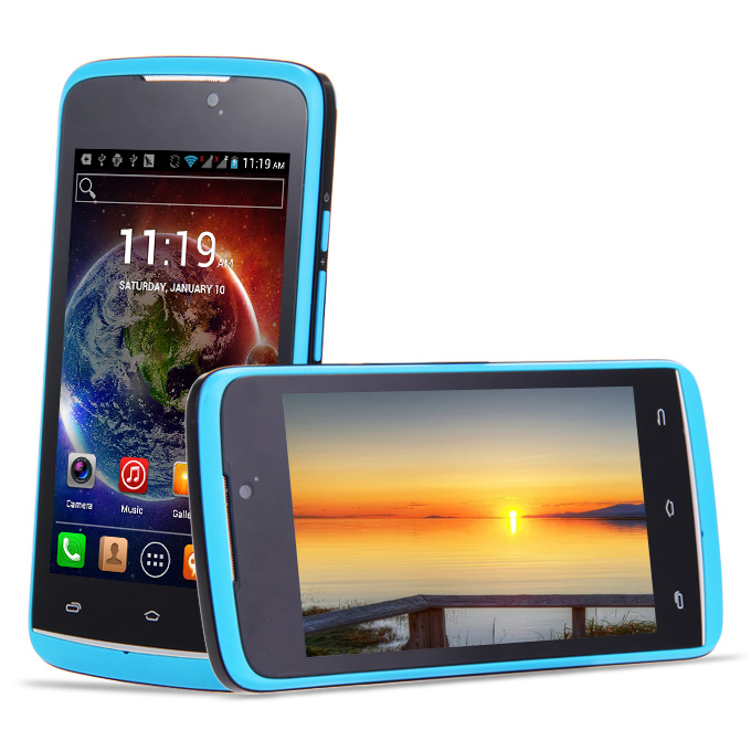 H-mobile F5 4.0 Inch Android 4.2 OS Cell Phone MTK6572 2.0MP Bluetooth